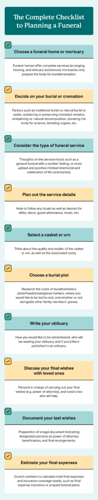 How To Plan Your Own Funeral: 10-Step Guide + Checklist